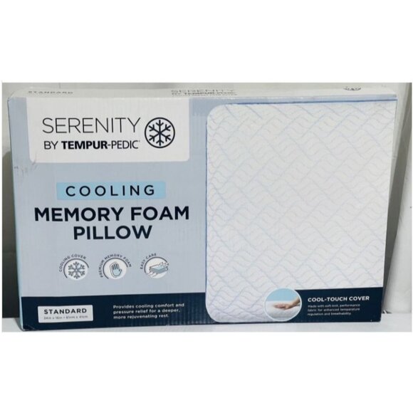 Serenity By Tempur Pedic Memory Foam Bed Pillow